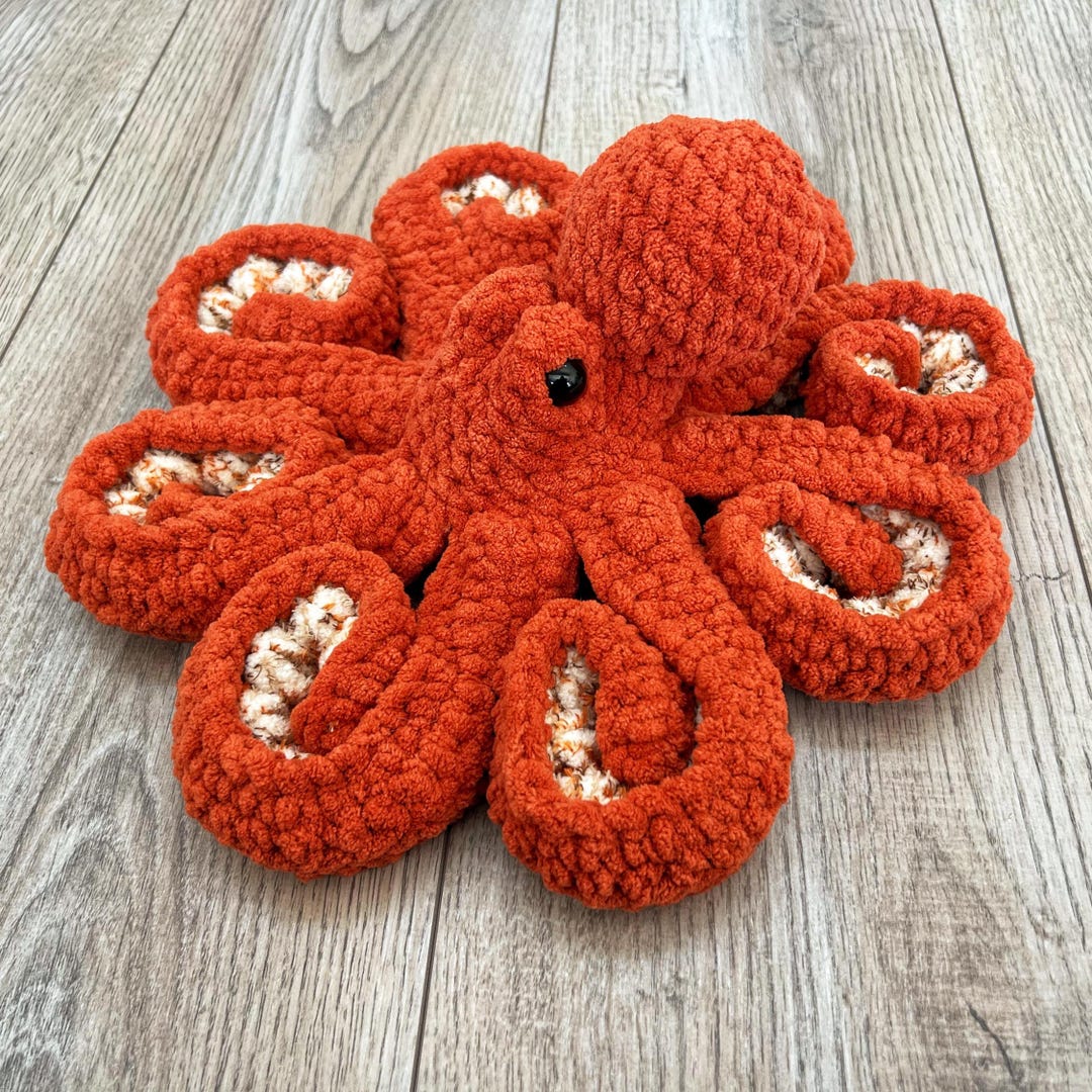 Crochet Anchor Octopus Amigurumi Crochet Sea Life Ocean Life Handmade ...