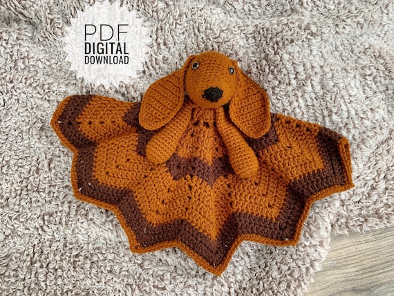 PATTERN: Crochet Dog Lovey dog PDF Digital Download Dog - Etsy