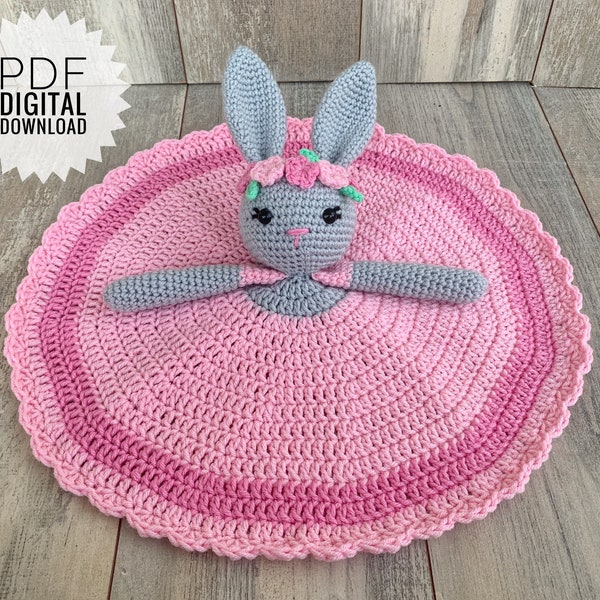 Crochet Bunny Lovey - Etsy
