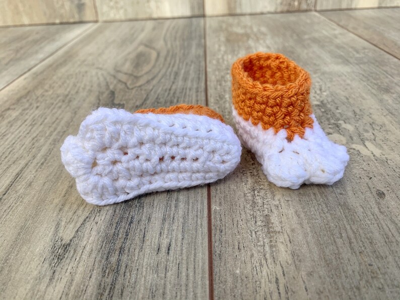 Crochet Tabby Cat Outfit crochet Orange Cat Paw Booties and - Etsy