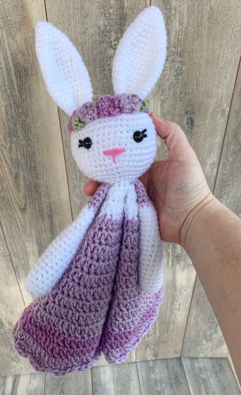 PATTERN: Crochet Bunny Lovey Pattern PDF digital download | Etsy