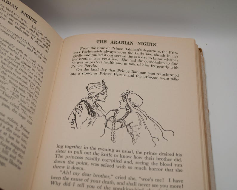 Antique Arabian Nights and Grimms Fairy Tales Books - Etsy