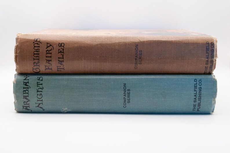 Antique Arabian Nights and Grimms Fairy Tales Books - Etsy