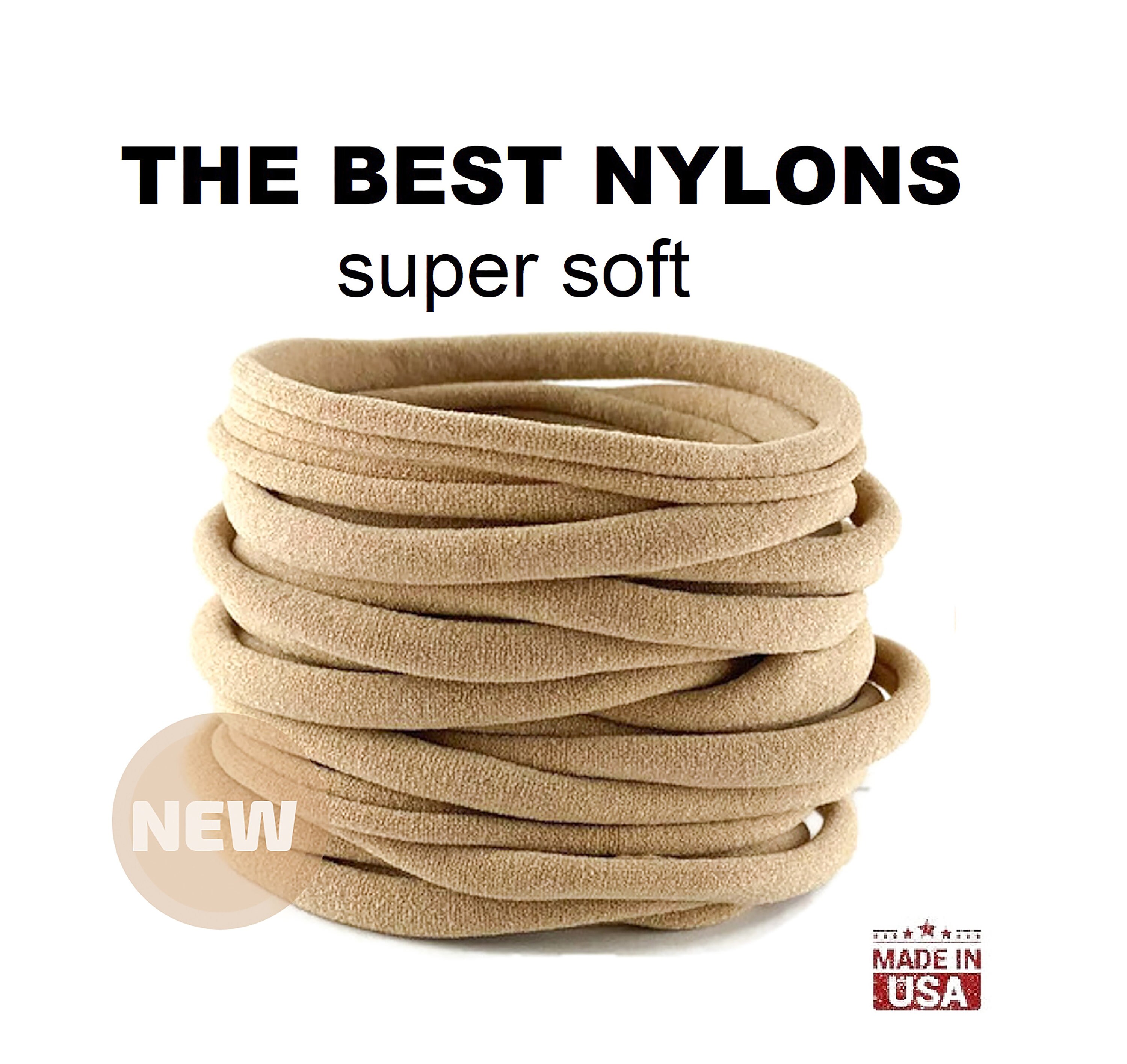 Nylon Headbands Pastel Colors Pack Lavender White Pink and | Etsy