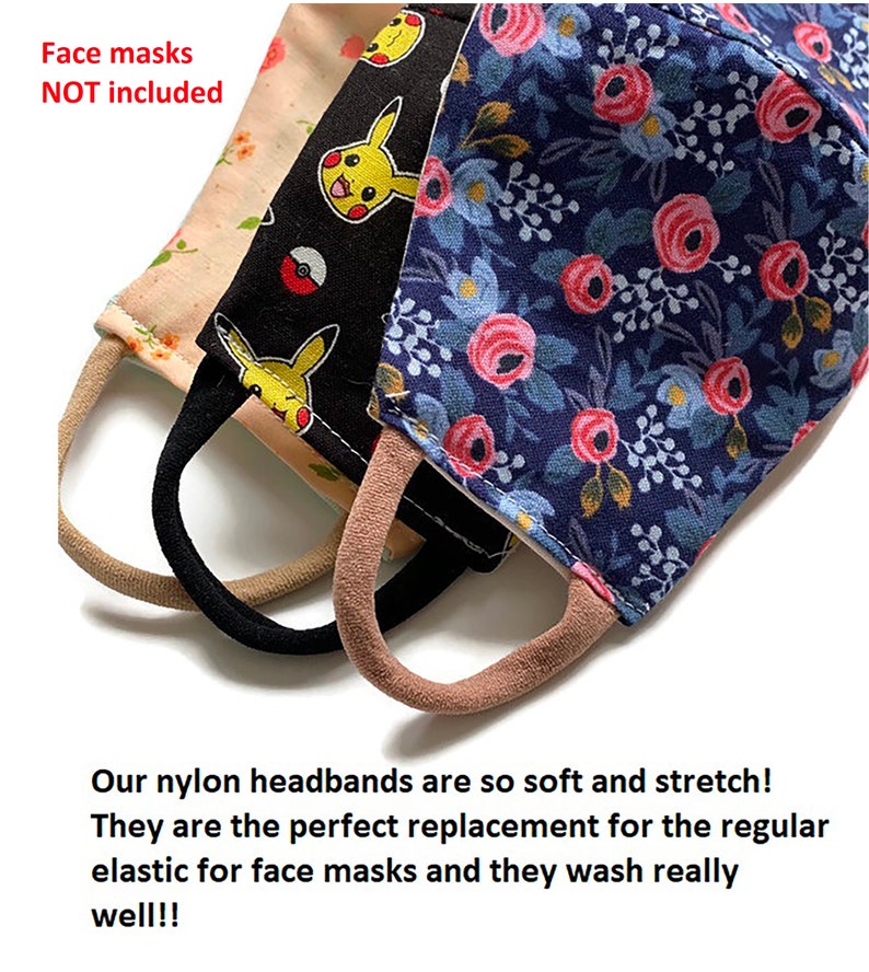 Elastic for Masks Elastic for Face Masks Face Mask Elastic - Etsy