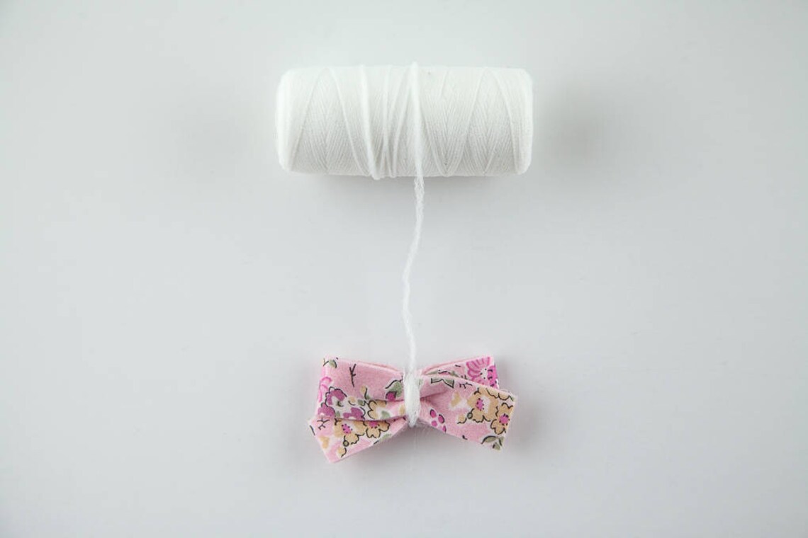 Bow Line, Bow Thread, White Thread, DIY Bow Thread, for Easier Hair Bow ...