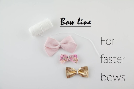 Bow Line Bow Thread White Thread DIY Bow Thread for Easier - Etsy
