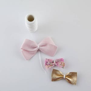 Bow Line, Bow Thread, White Thread, DIY Bow Thread, for Easier Hair Bow ...