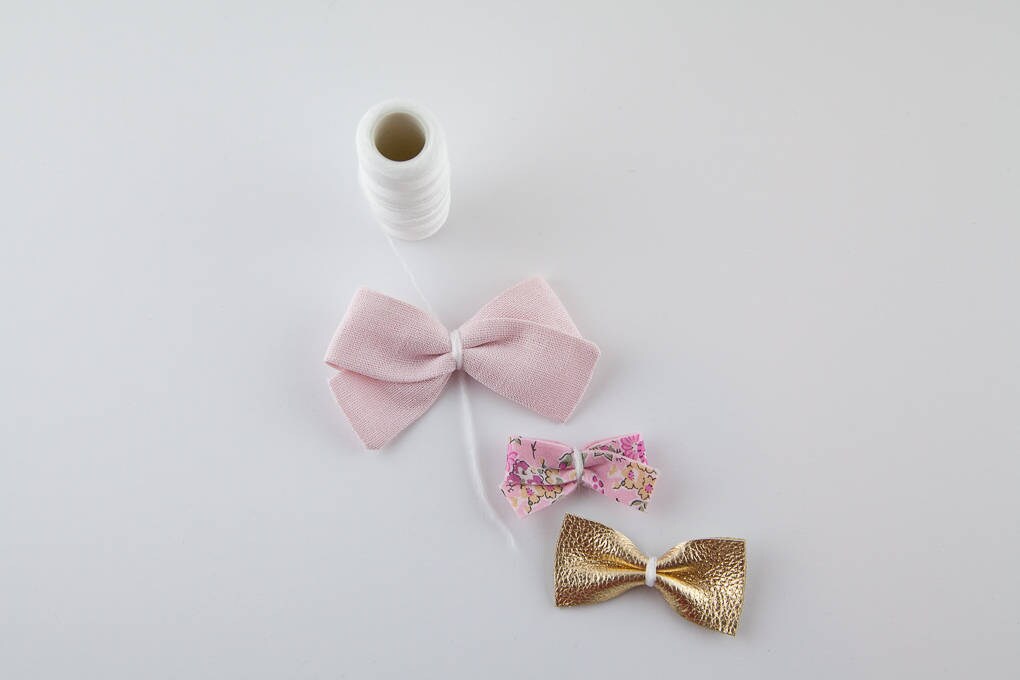 Bow Line, Bow Thread, White Thread, DIY Bow Thread, for Easier Hair Bow ...