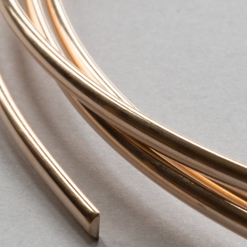 14K Yellow Gold Filled Gallery Wire Bezel Wire Gallery | Etsy