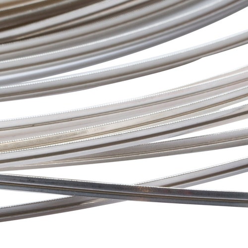 925 Sterling Silver Stepped Bezel Strip - Etsy