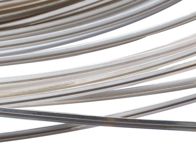 925 Sterling Silver Stepped Bezel Strip - Etsy