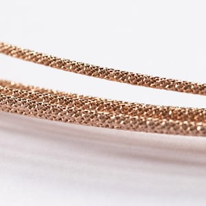 14/20 Rose Gold-filled Sparkle Round Wire (soft) - Etsy