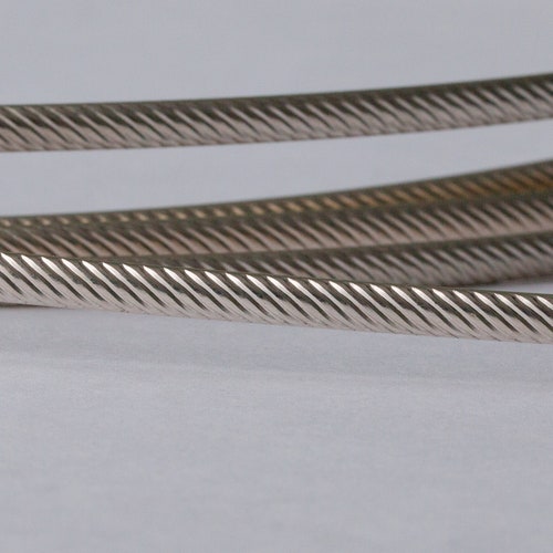 925 Sterling Silver Pattern Flat Wire 3.5mm X 1.37mm - Etsy