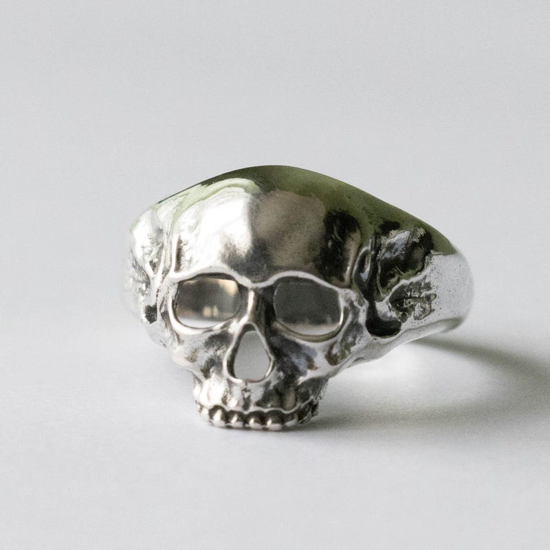 Skull Ring - Etsy