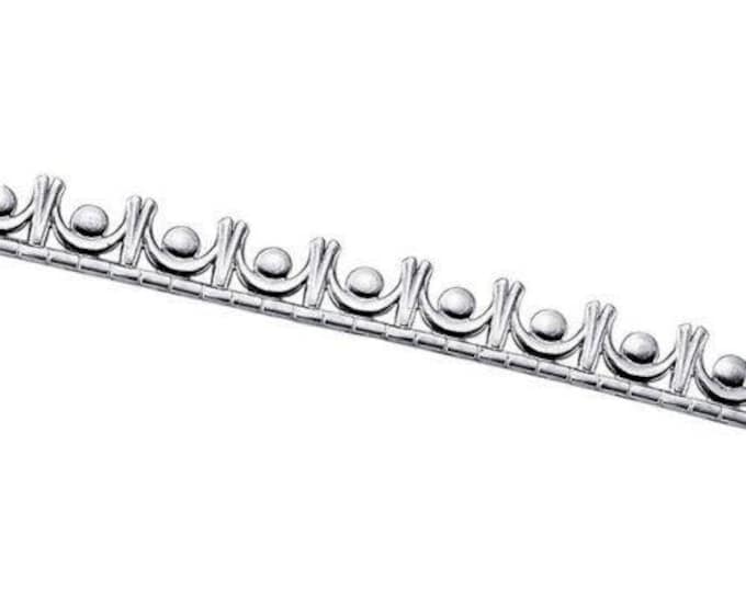 925 Sterling Silver Gallery Wire "swag" - Etsy UK