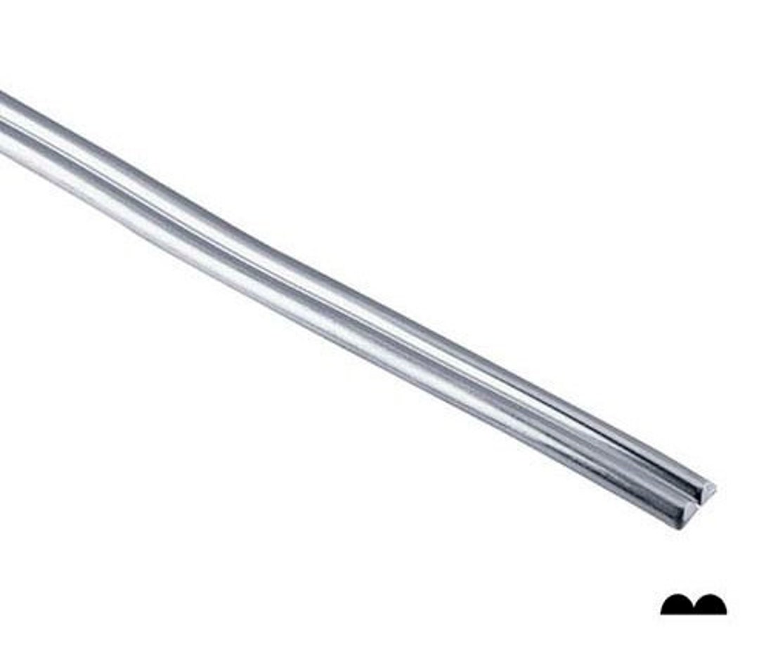 925 Sterling Silver Double Half Round Wire (soft) - Etsy