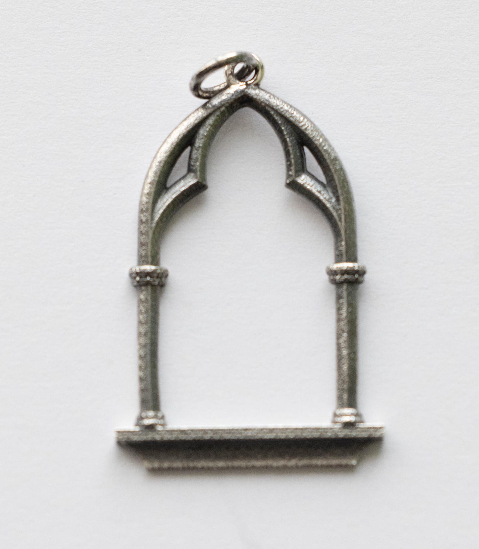 925 Sterling Silver Gothic Window Charm - Etsy