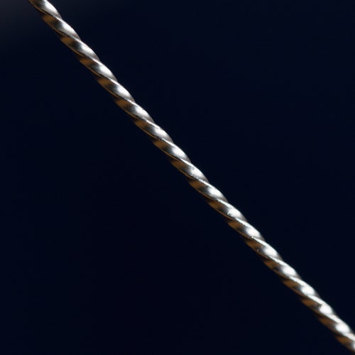 925 Sterling Silver Pattern Twist Wire soft - Etsy