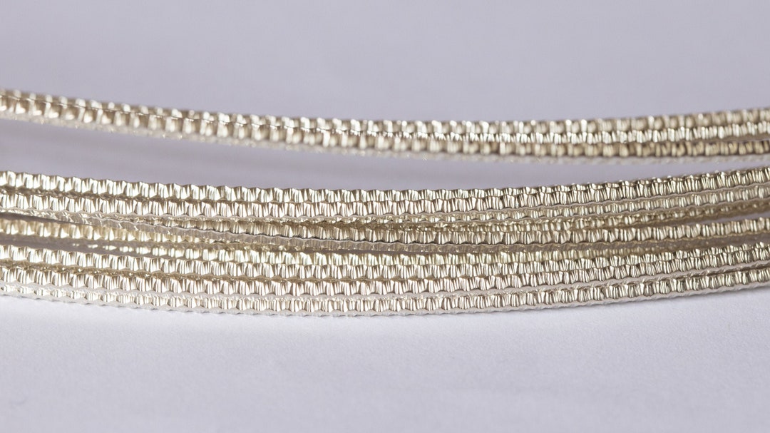 925 Sterling Silver Sparkle Square Wire - Etsy UK