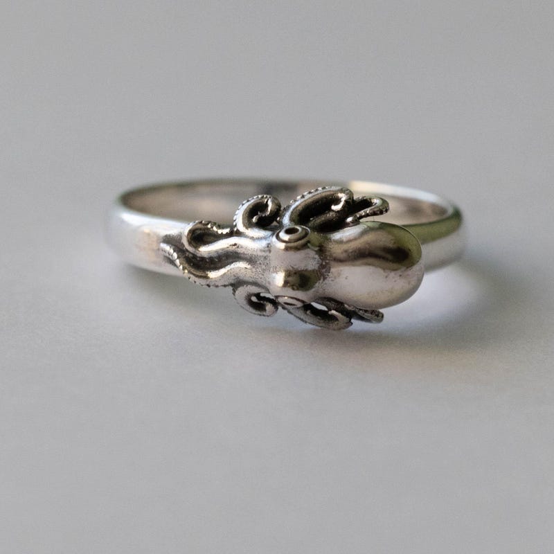 Octopus Ring - Etsy