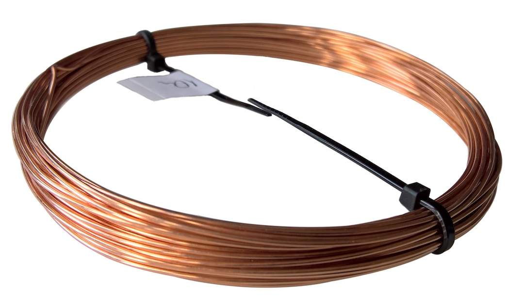 Unplated Copper Soft Round Wire - Etsy UK