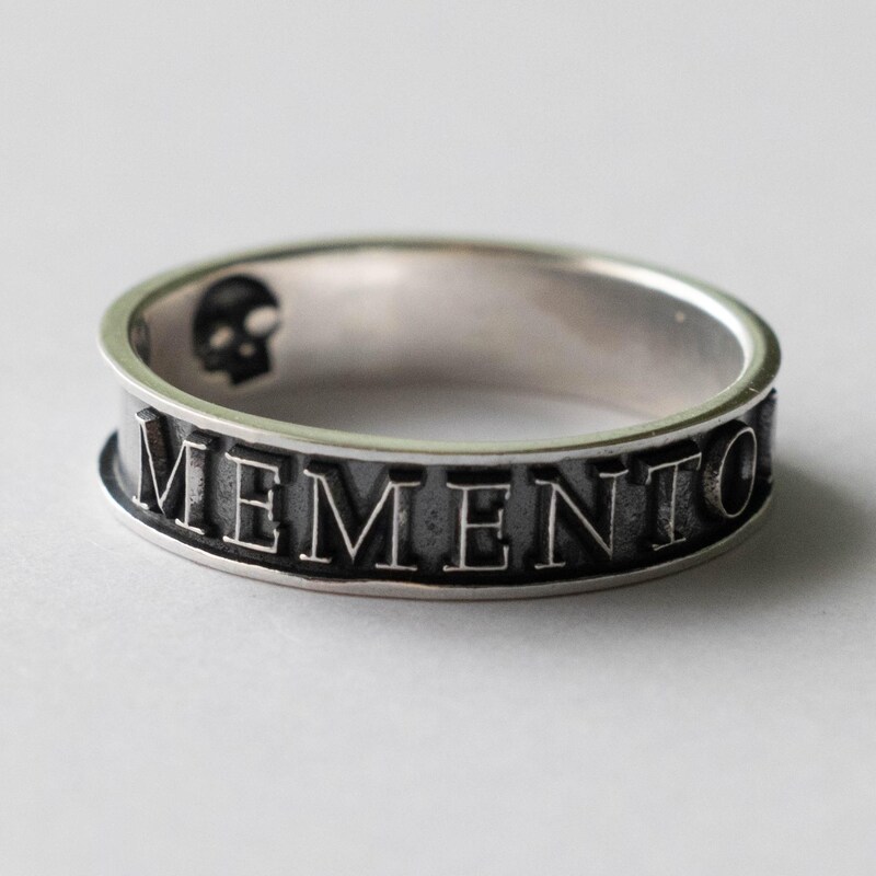 Memento Mori Ring - Etsy