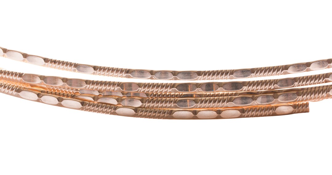 14/20 Yellow Gold-filled Pattern Wire (soft) 3.81 X 1.14mm - Etsy