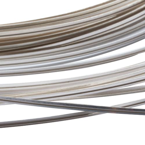 925 Sterling Silver Stepped Bezel Strip - Etsy UK