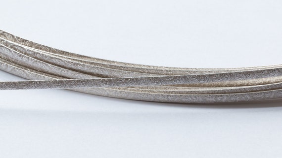 925 Sterling Silver Pattern Flat Wire 3.5mm X 1.37mm | Etsy