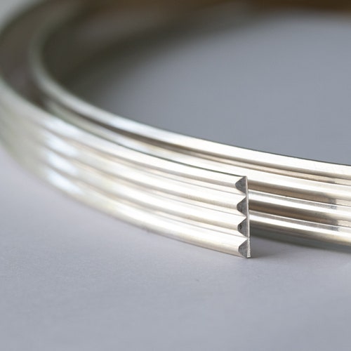 925 Sterling Silver Pattern Flat Wire 9.52 X 1.49mm - Etsy