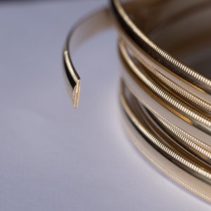 14/20 Yellow Gold-filled Pattern 1/2 Round Wire (soft) 5.64 X 1.35mm - Etsy