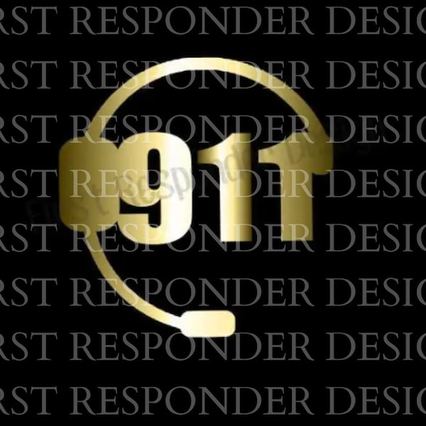 911 Dispatch Decal - Etsy