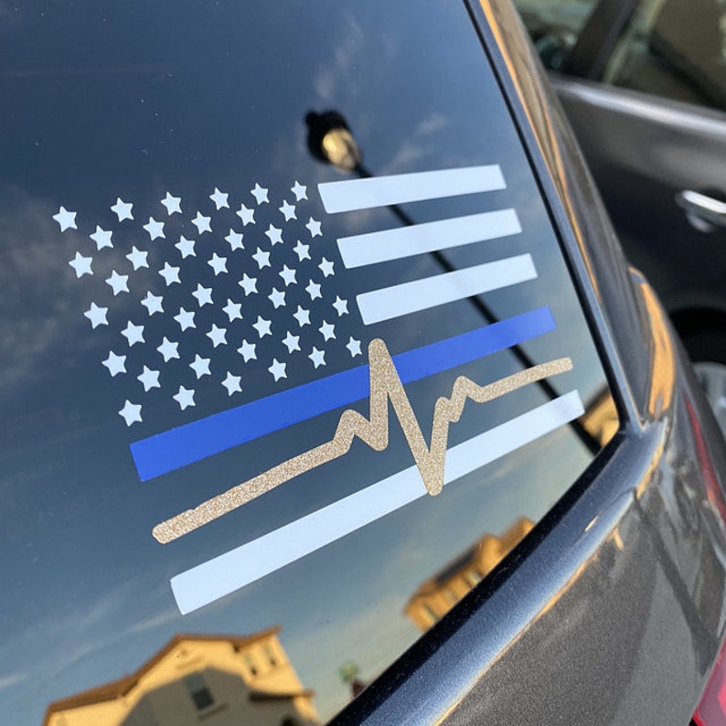 Dispatcher, 911 Dispatcher, Thin Gold Line, Dispatcher Decal ...