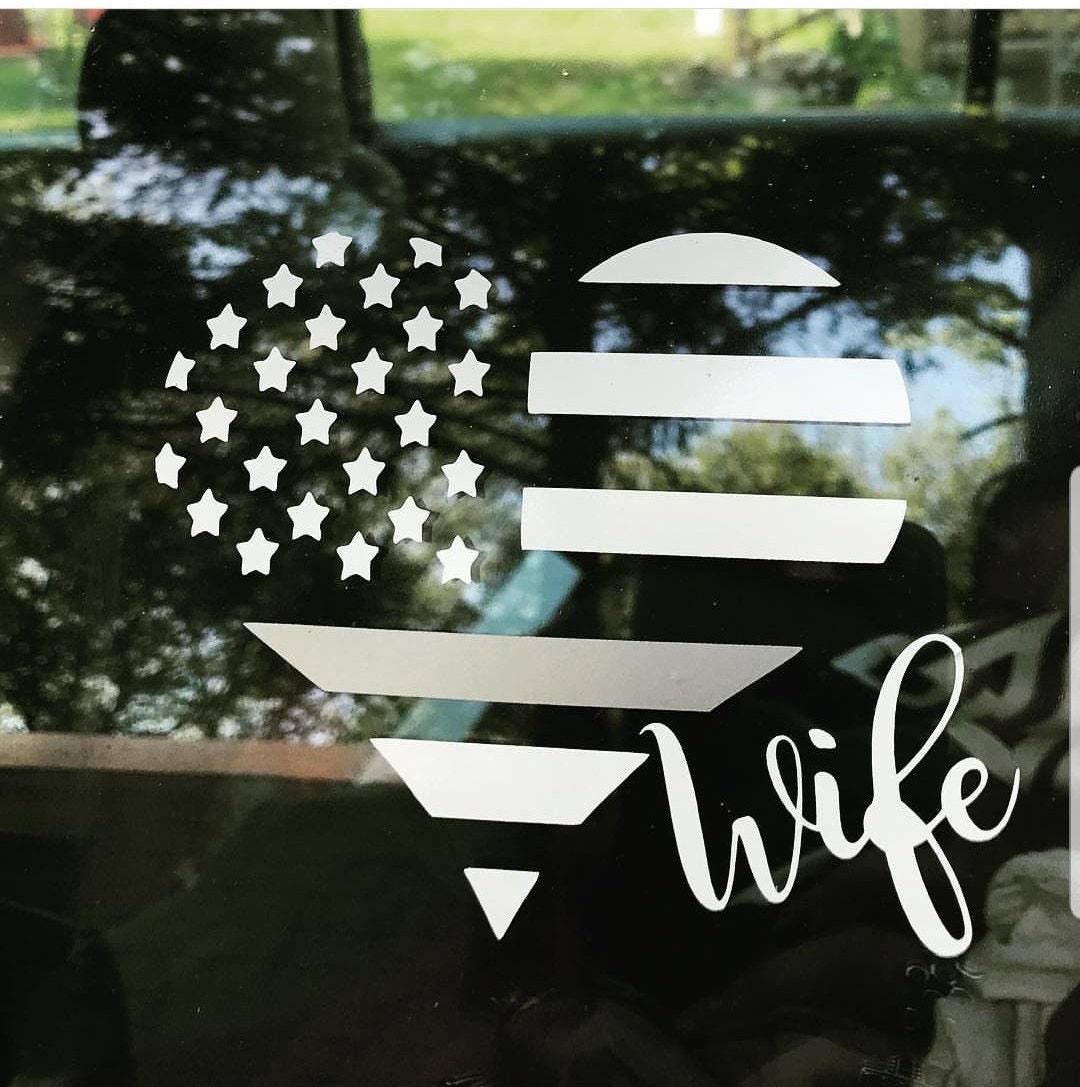 Thin Silver Line Corrections Officer Corrections Officer Decal