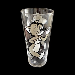 Vintage Tom Glass Tom and Jerry Pepsi Collector Series Old Fashion ...