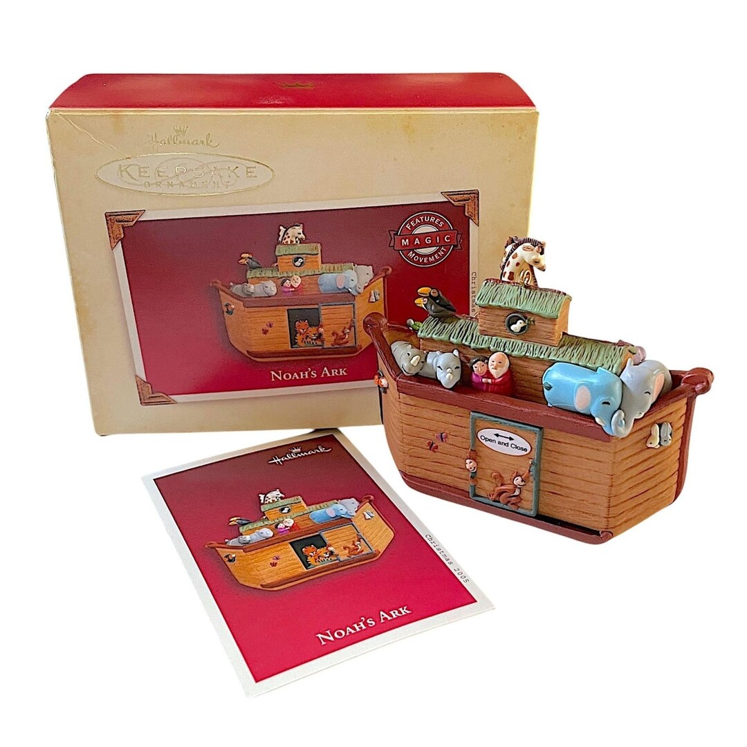 Hallmark Noahs Ark Magic Keepsake Ornament 2005 - Etsy