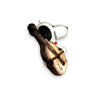 Peanuts Snoopy Bass Cello 1966 Christmas Ornament Japan 2 3/4 H - Etsy