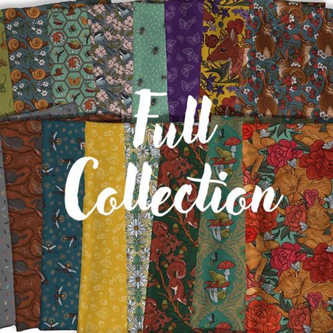 Garden Bed by Rachel Hauer Fat Eighth Bundle Pre-order Shipping Dec ...