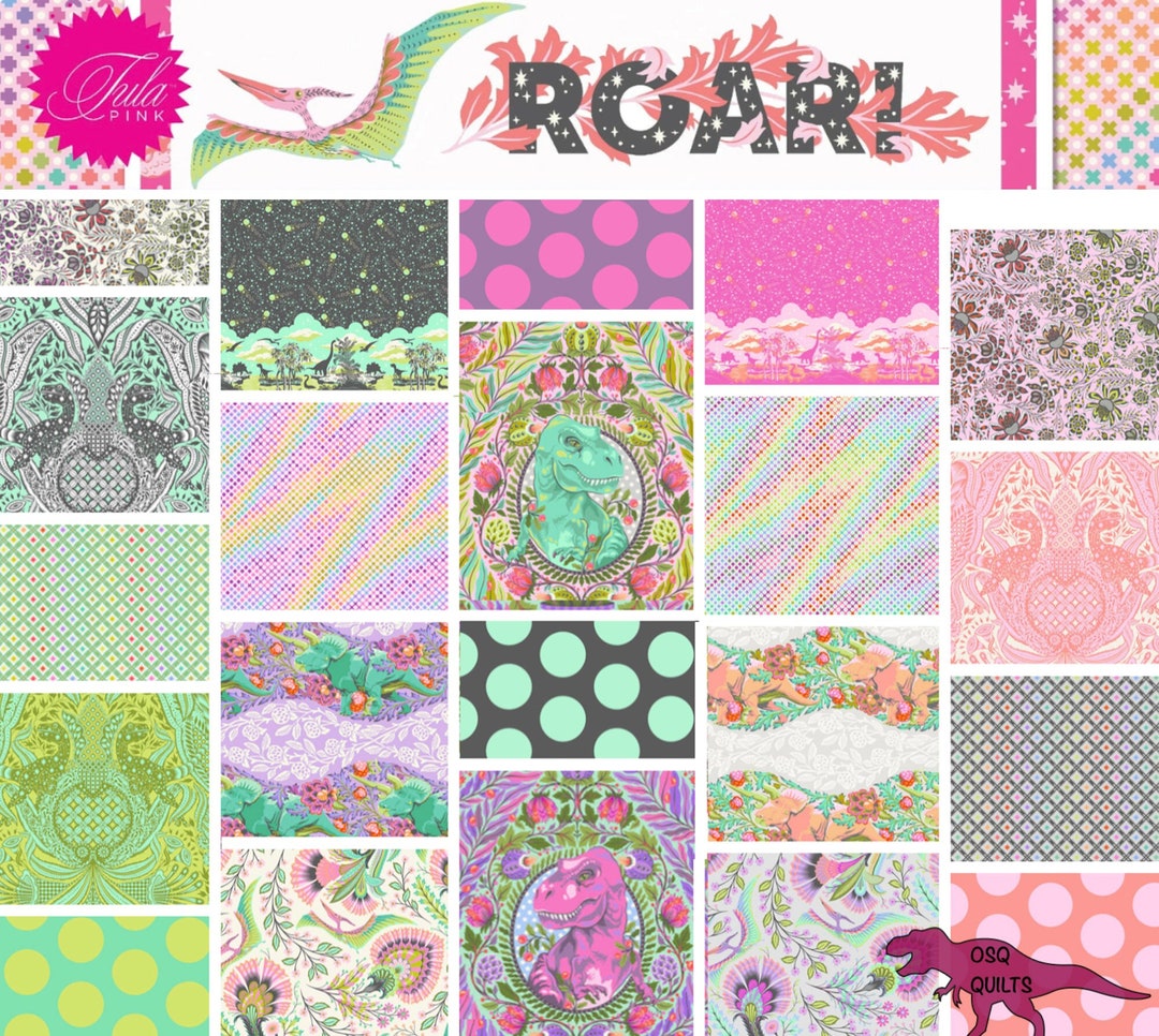 Tula Pink Roar Bundle Preorders Ship April 2024 - Etsy