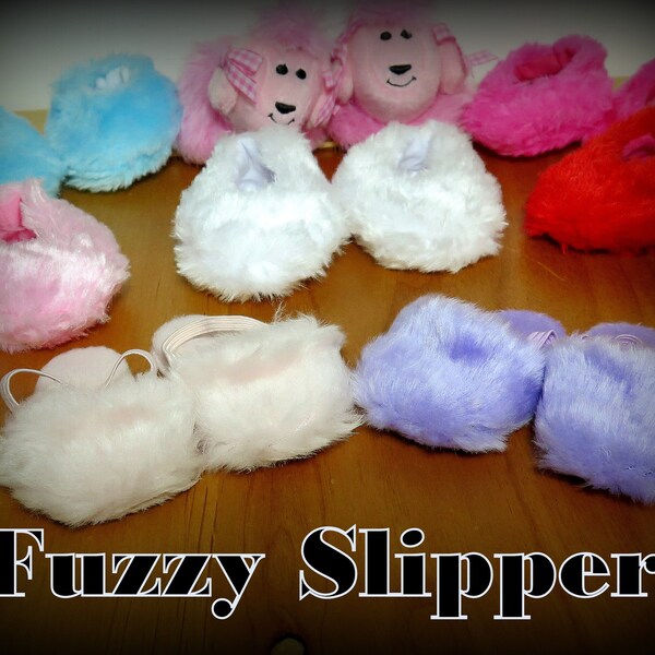 Fluffy Slides - Etsy