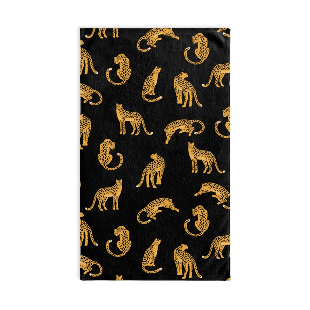 Leopard Hand Towel - Etsy