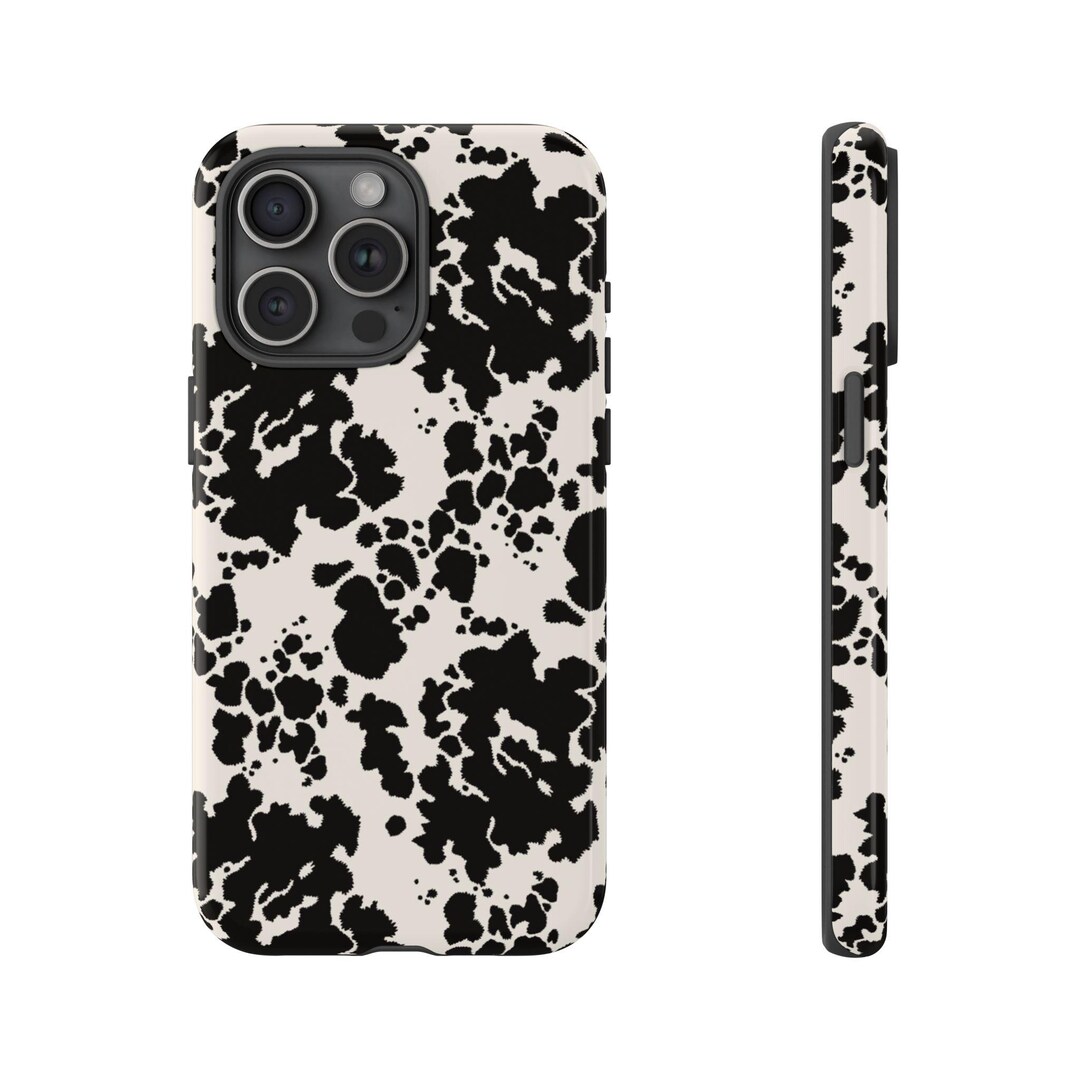 Cow Print Case - Etsy