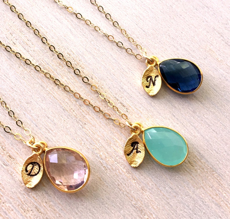 Birthstone Necklace for Mom Birthstone Jewelry Mom Necklace | Etsy