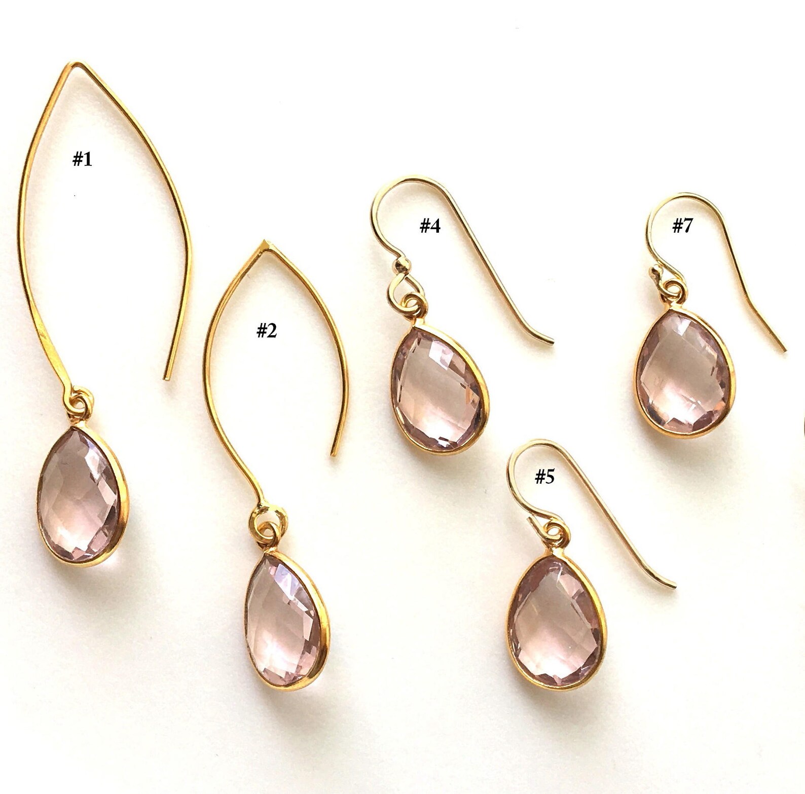 Sterling Silver Drop Earrings Minimalistic Sterling Drop | Etsy