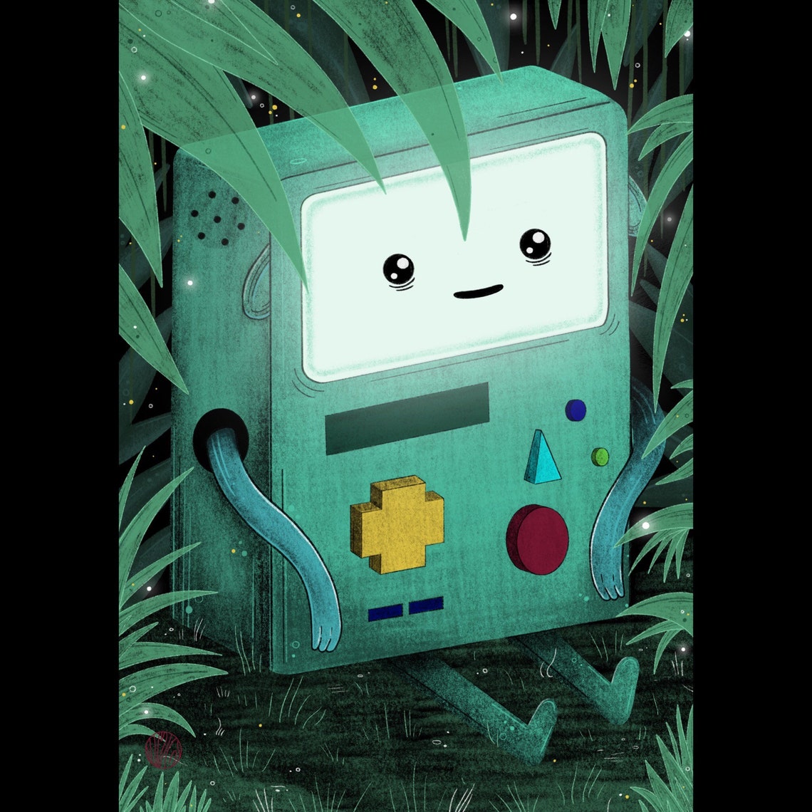 BMO: Be More (A5 Digital Art Print) Adventure Time - Etsy