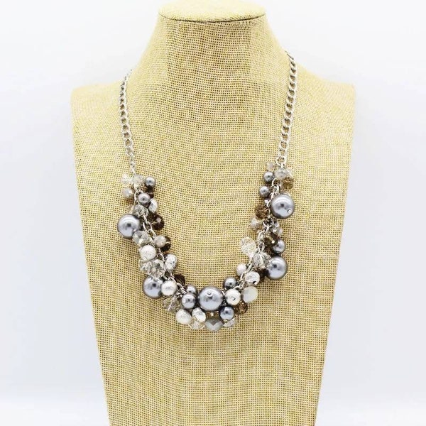 Chunky Pearl Necklace - Etsy