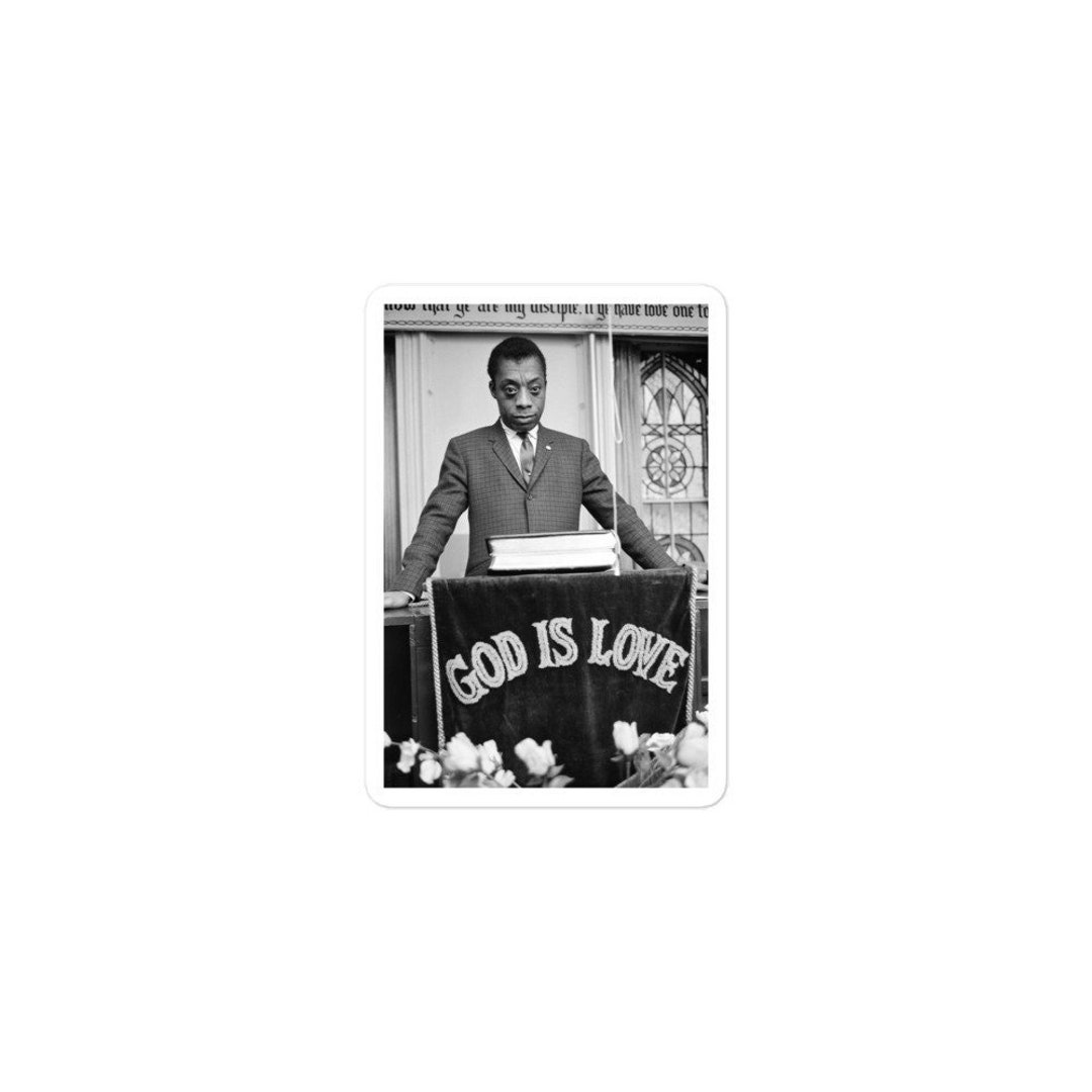 James Baldwin Sticker 'god is Love' - Etsy