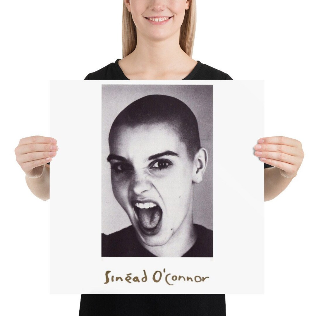 Sinead 90's Poster Art Print - Etsy
