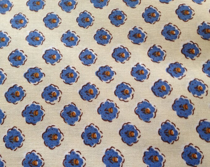 French Cotton Fabric, Provence Print Fabric, Le Cluny Fabric, French ...